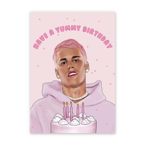 Studio By London - Justin Bieber Birthday Card – Honor